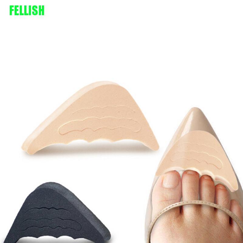 [FEL] 1Pair High Heel Half Forefoot Insert Toe Plug Shoes Toe Front ...