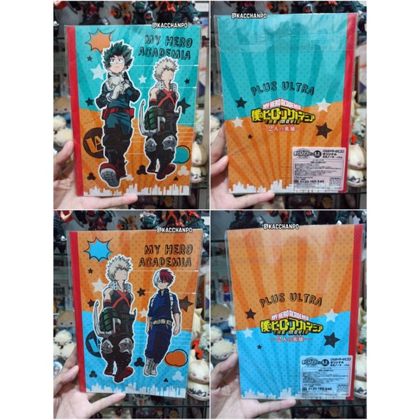 Notebook A5 The Movie BNHA Book Official Merch My Boku No Hero Academia ...