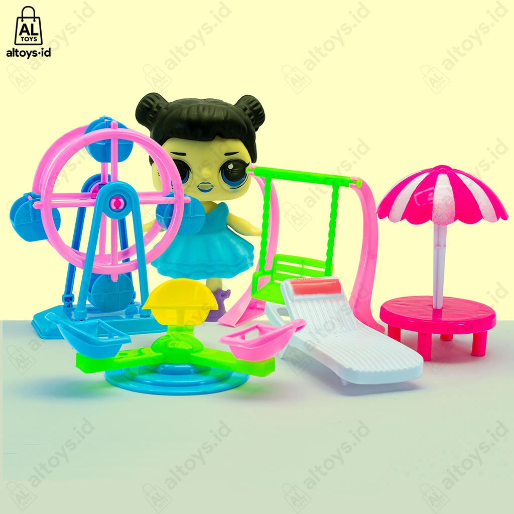My Playground Toy Slide Slide Arena Playground Doll Lol MO04 | Shopee ...