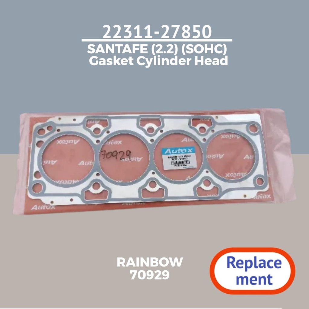 Gasket Cylinder Head for HYUNDAI Santafe (2.2) (SOHC) [Replacement ...