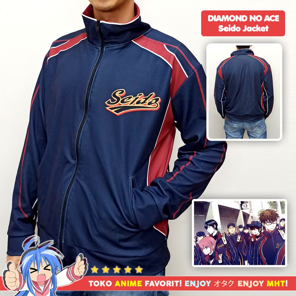 Diamond Anime Jacket no Ace Seido Cosplay Costume | Shopee Philippines