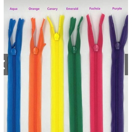 Invisible Zipper conceal zippers YKK Brand 20 inches dresses | Shopee ...