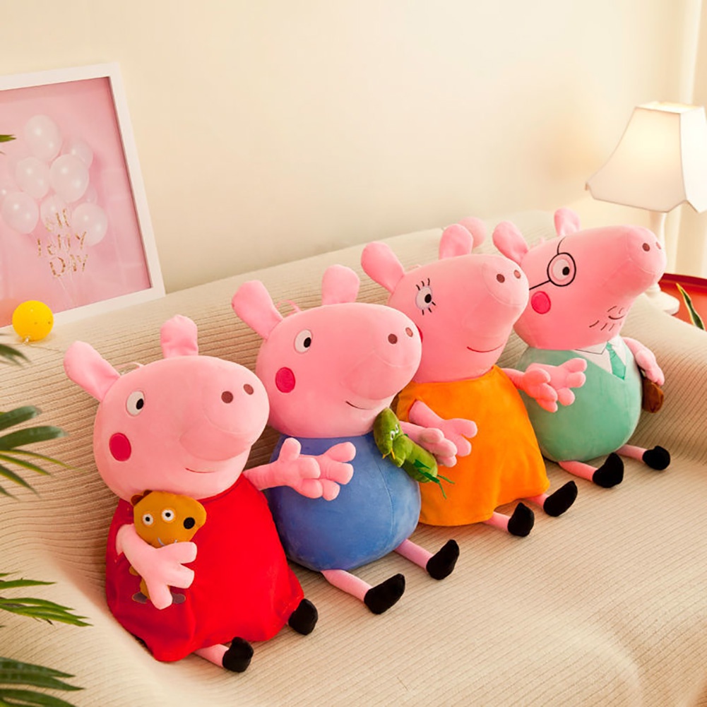 20cm Peppa Pig Plush Toy George Soft Stuffed Soft Dolls Family Dolls ...