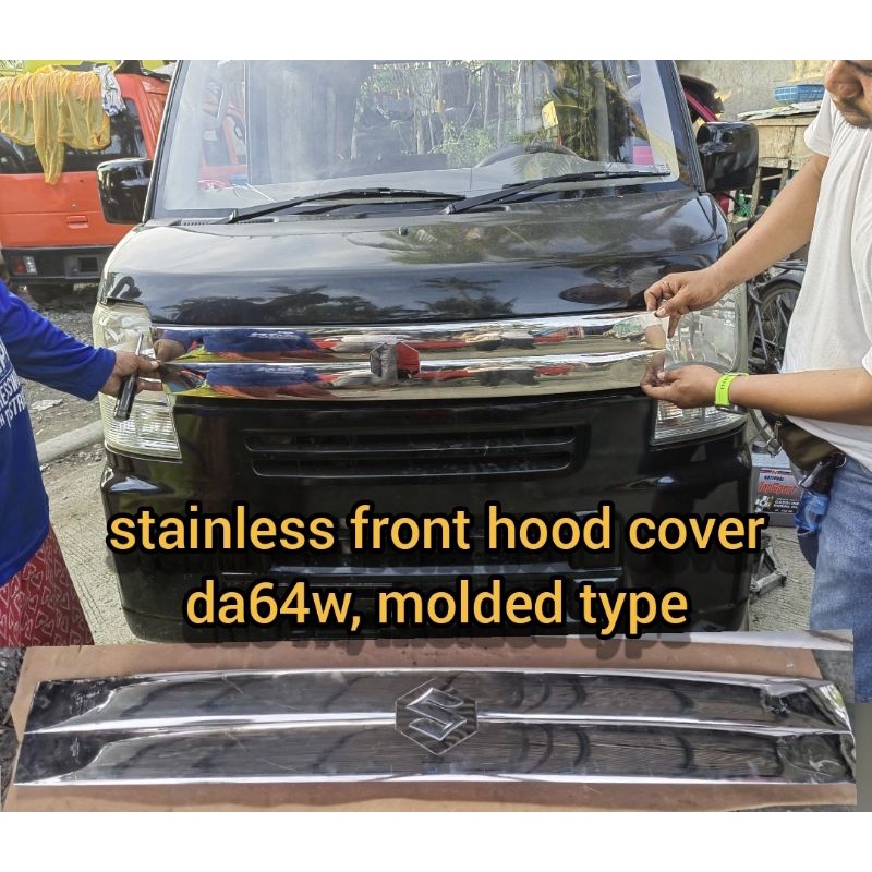 FRONT HOOD COVER DA64V STAINLESS | Shopee Philippines