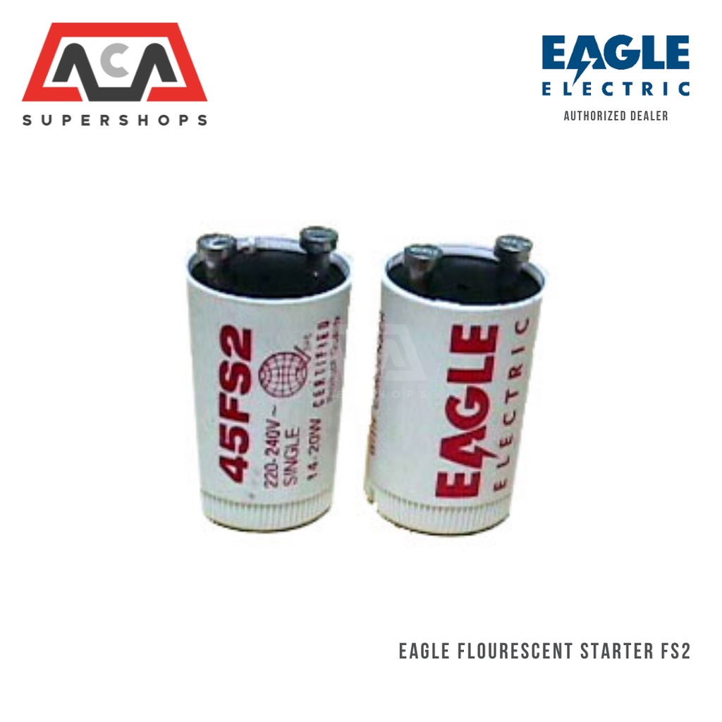 EAGLE FLOURESCENT STARTER FS2 PKAR-B-A | Shopee Philippines