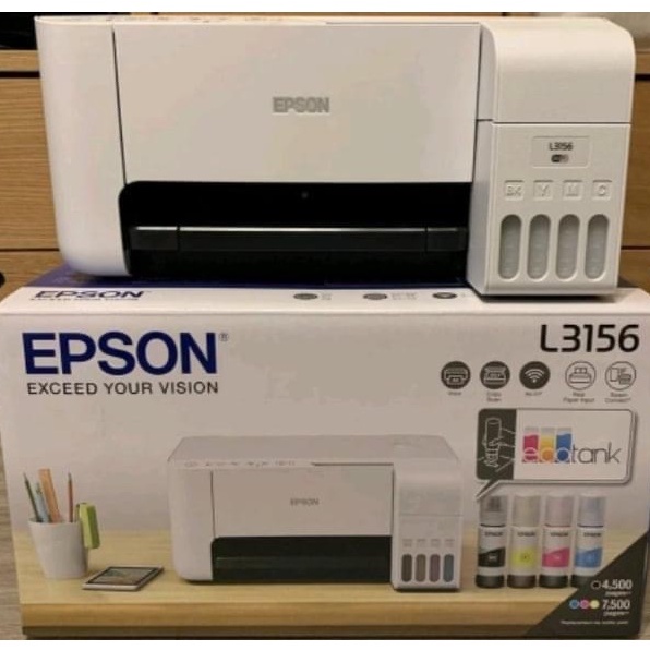 Epson L3156 EcoTnk Wi-Fi All-in-One Ink Tank Printer | Shopee Philippines