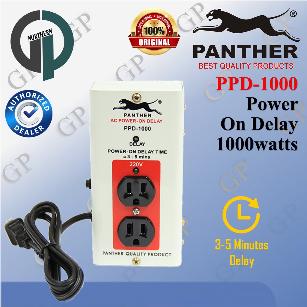 Panther Power On Delay PPD-1000 - GPNorthern | Shopee Philippines