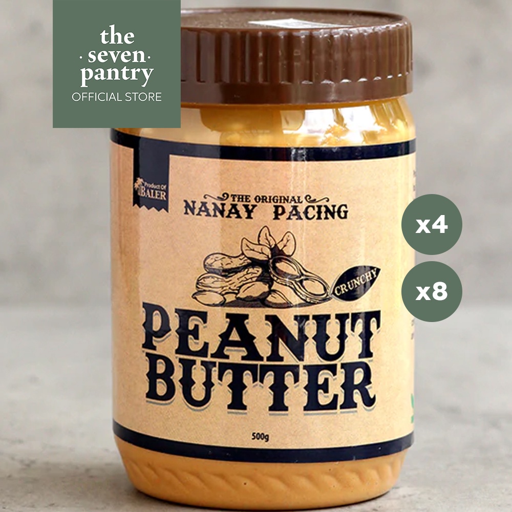 Nanay Pacing Crunchy Peanut Butter 500g (Bundle of 4/8) | Shopee ...