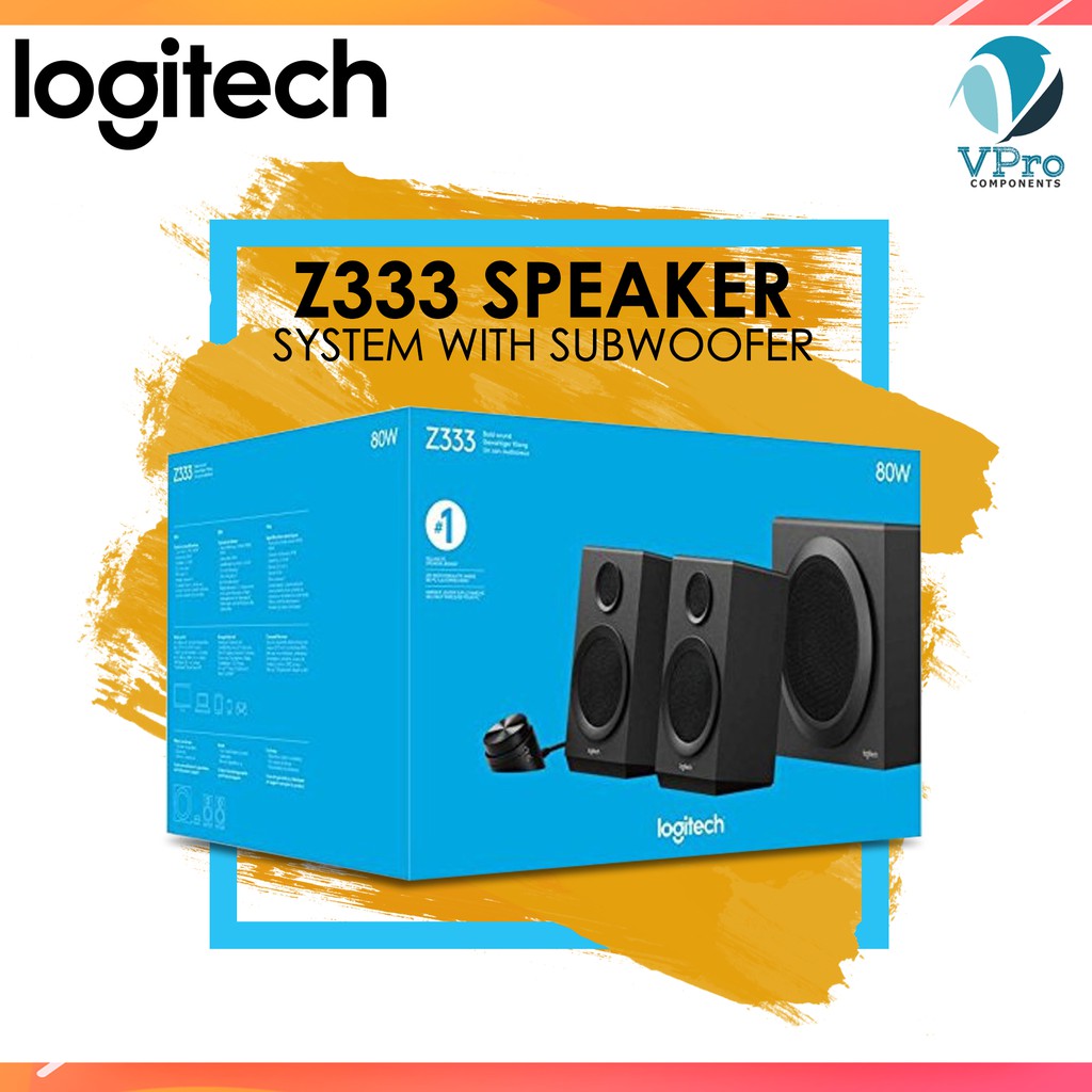 Logitech Z333 SPEAKER SYSTEM WITH SUBWOOFER | Shopee Philippines
