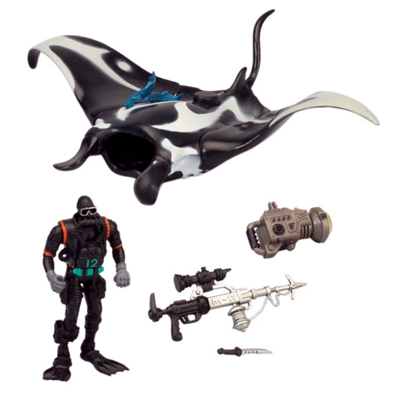 Deep Sea Adventure Rescue and Exploration Mission - Manta Ray, ocean ...