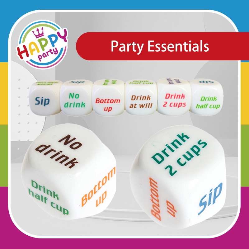 Drunk Dice - Party Drinking Game | Shopee Philippines