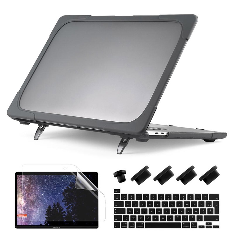 3 in1 Shockproof Stand Case for MacBook 2023 Air 15 Air 13.6 2022 M2 ...