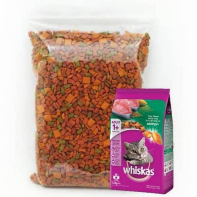 Whiskas Tuna 1Kg Repack Cat Food Cat Food | Shopee Philippines