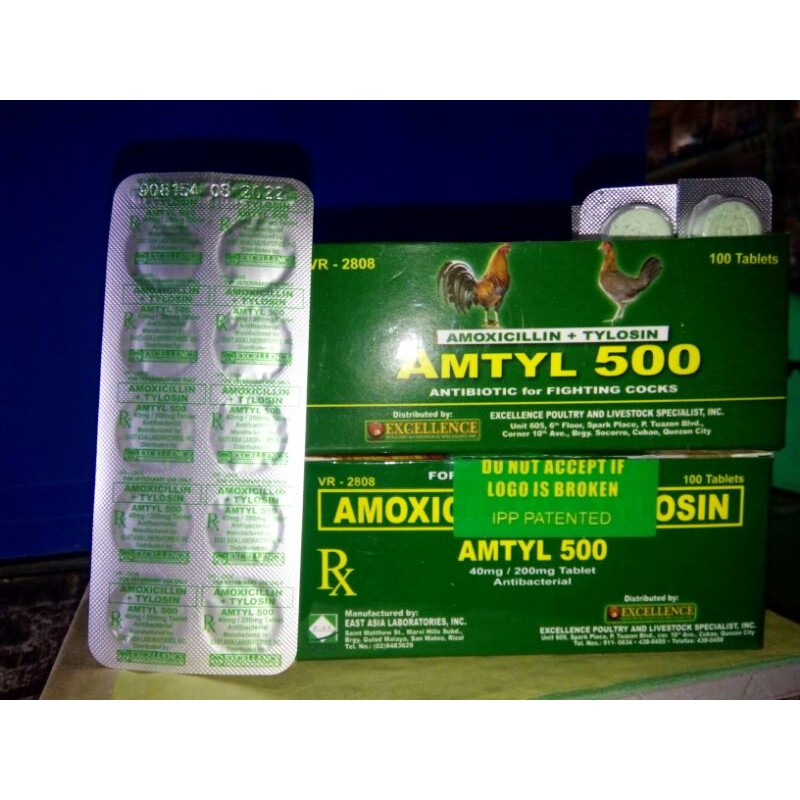 AMTYL 550 sold per 10's | Shopee Philippines