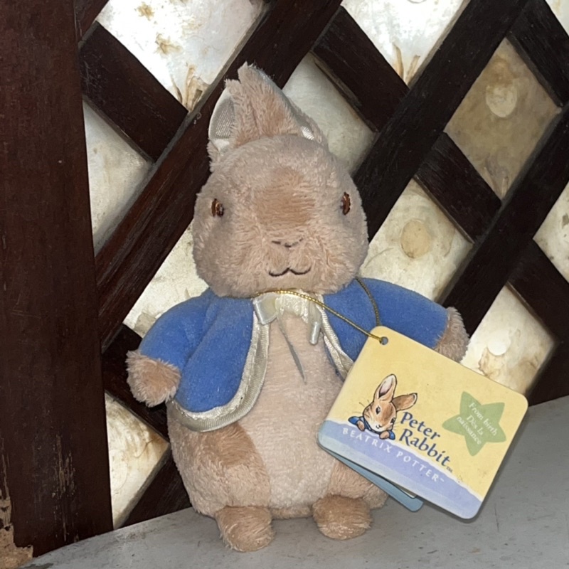 Authentic Paris France Peter Rabbit Mini Stuffed Toy Rattle | Shopee ...