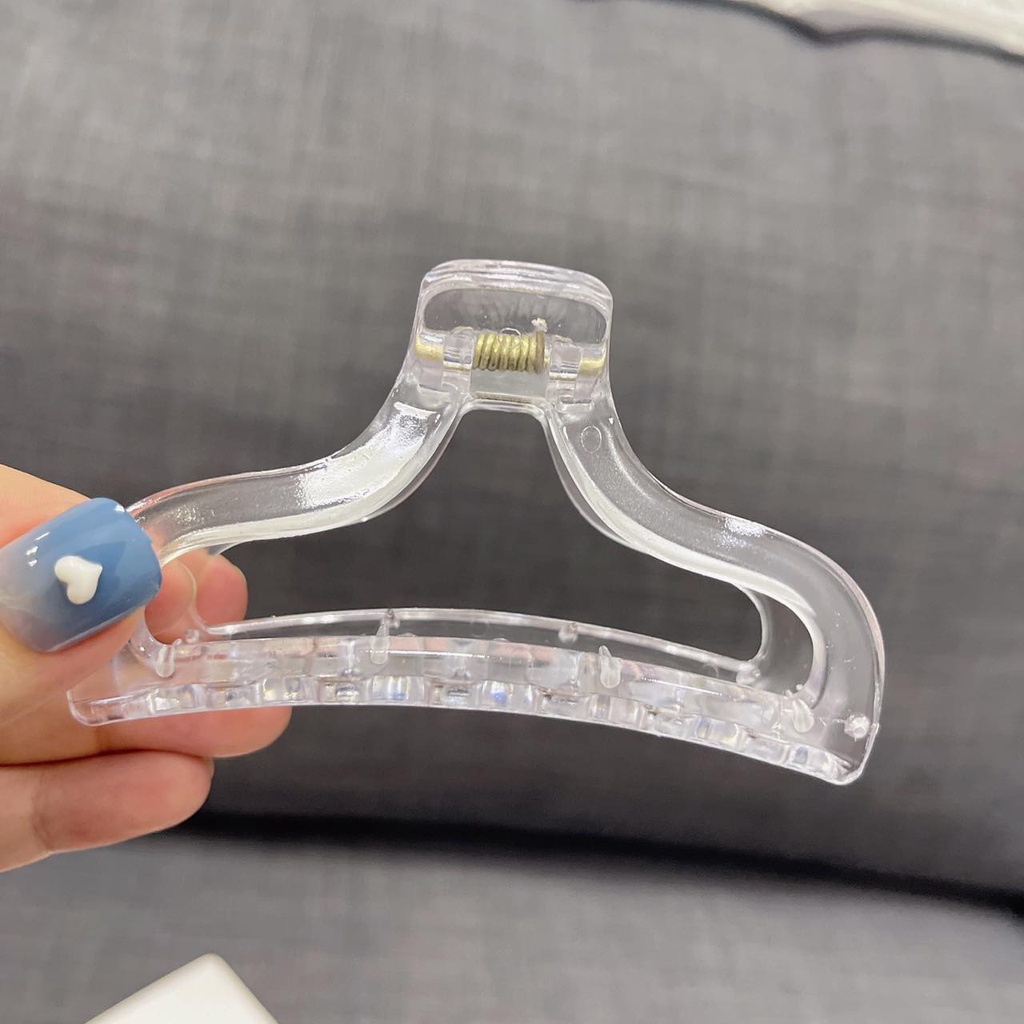 EMS fashion Korean style Transparent Hair clip color Series white Claw ...