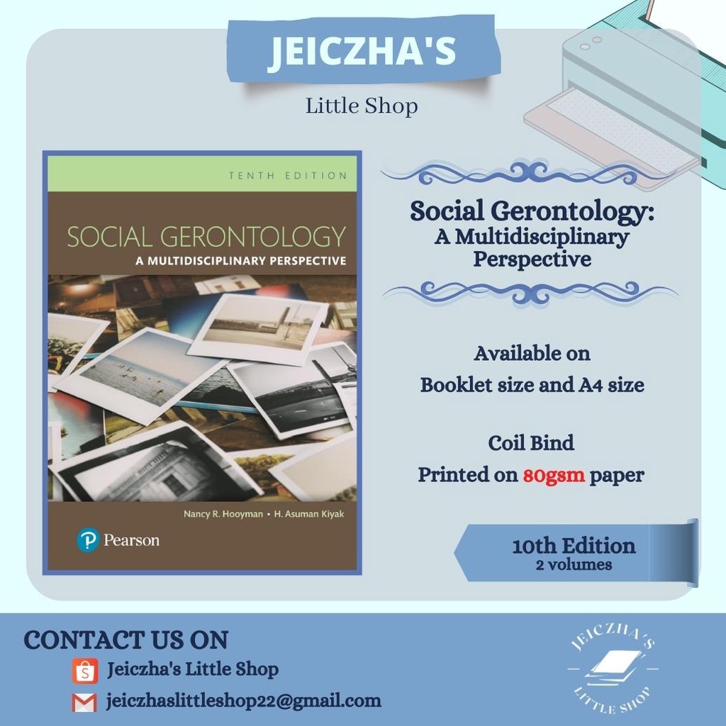 Social Gerontology: A Multidisciplinary Perspective [10th Edition ...