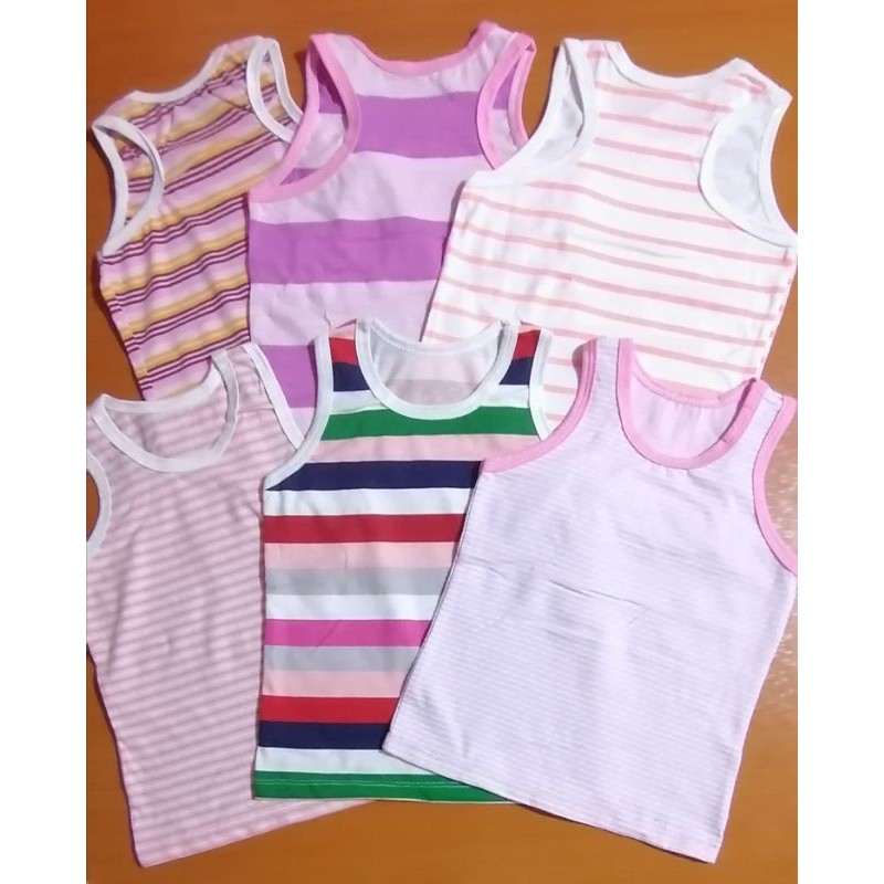 RACERBACK SANDO FOR KIDS GIRL 2-6 YEARS OLD | Shopee Philippines