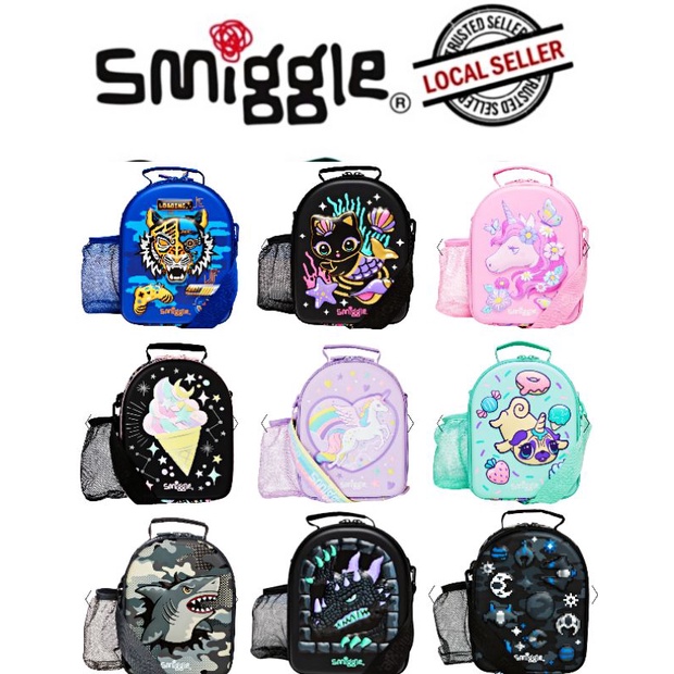 SMIGGLE Double Lunchbox with Strap | Shopee Philippines