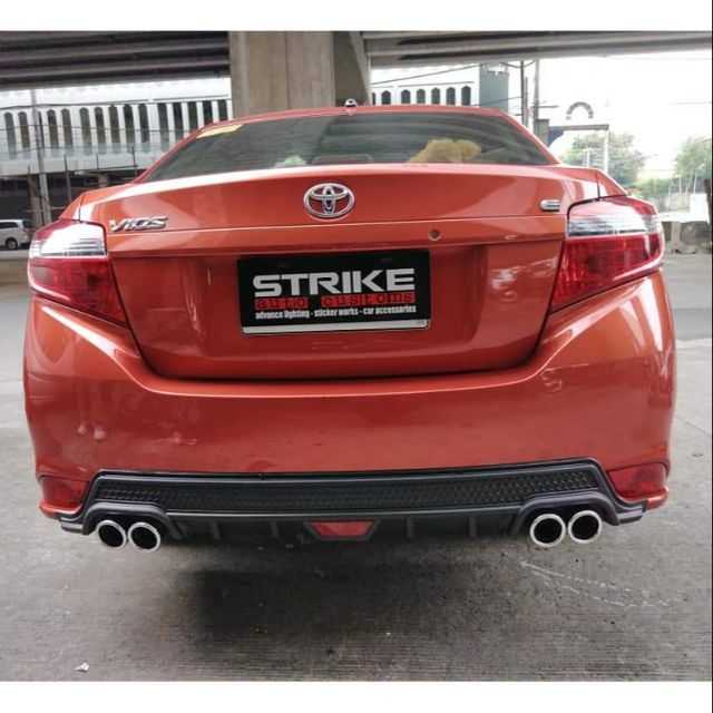 Rear Bumper Diffuser for Toyota Vios | Shopee Philippines