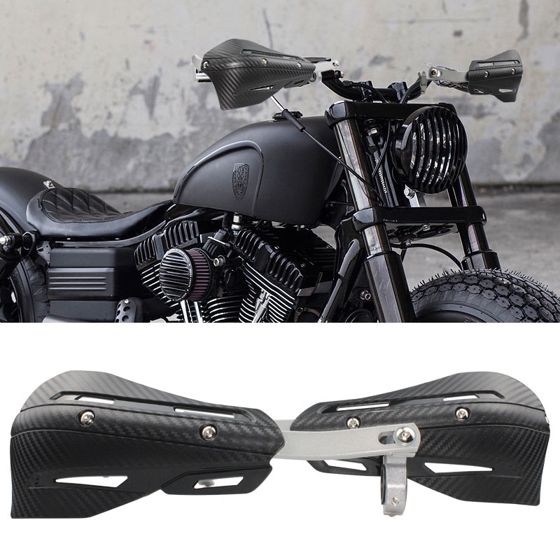 2Pcs Motorcycle Hand Guard Universal Handguards Hand Brush Guards Refit ...