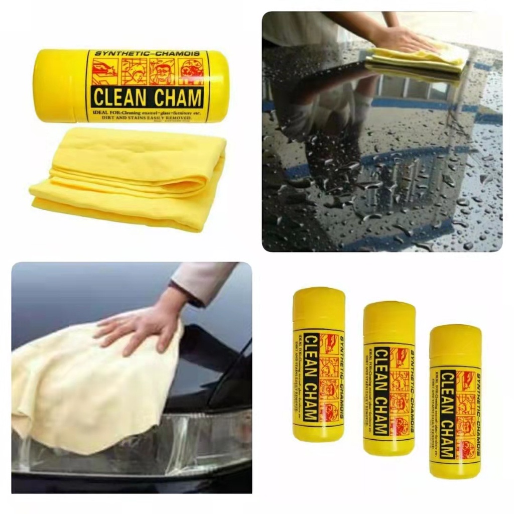 VENUS Clean Cham Car Wash Towel Magic Chamois | Shopee Philippines