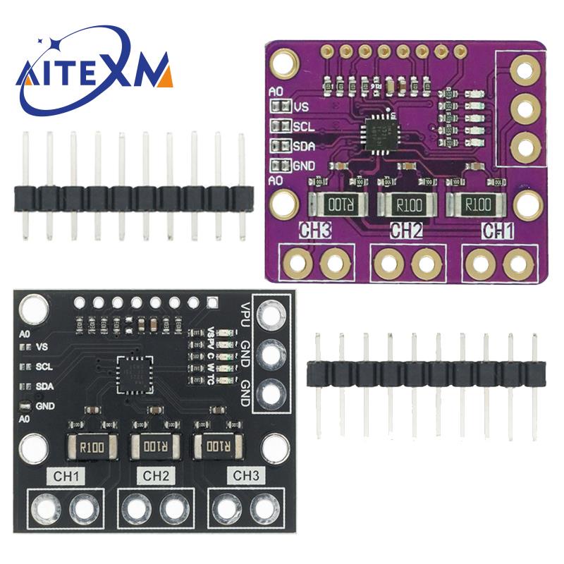INA3221 Triple-Channel Module, High-Side Measurement, Shunt and Bus ...