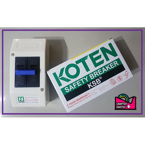 Koten Safety Breaker KSB | Shopee Philippines
