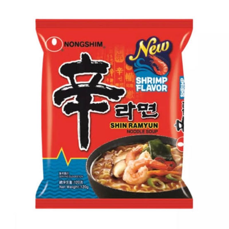 NEW Shin Ramen Shrimp Flavor 120g | Shopee Philippines