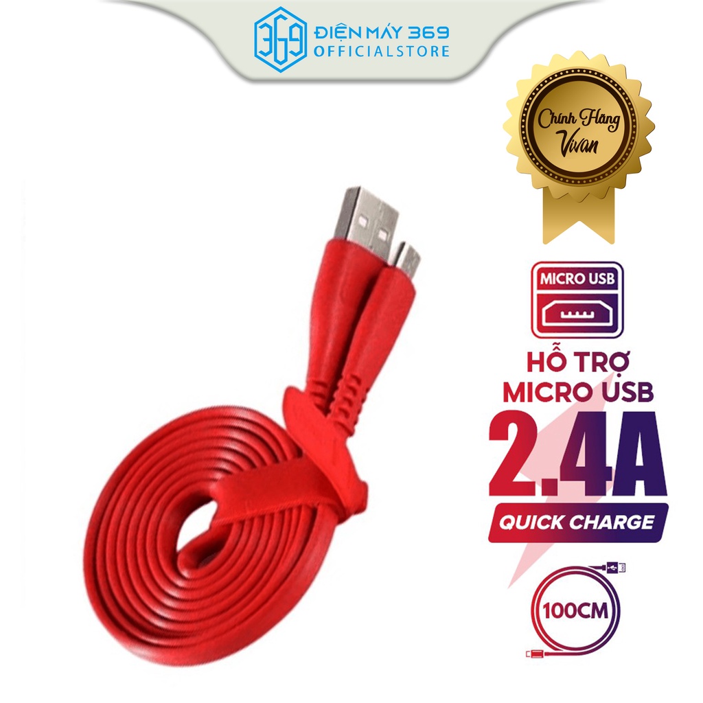 VIVAN CSM100S Micro Document Transmission Charging Cable, Nickel-plated ...