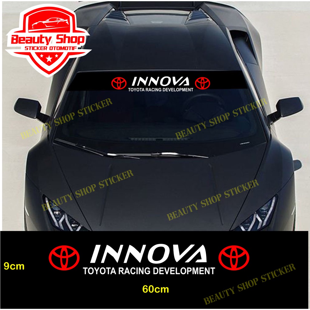 Toyota INNOVA Car STICKER INNOVA Car Windshield/Rear STICKER | Shopee ...