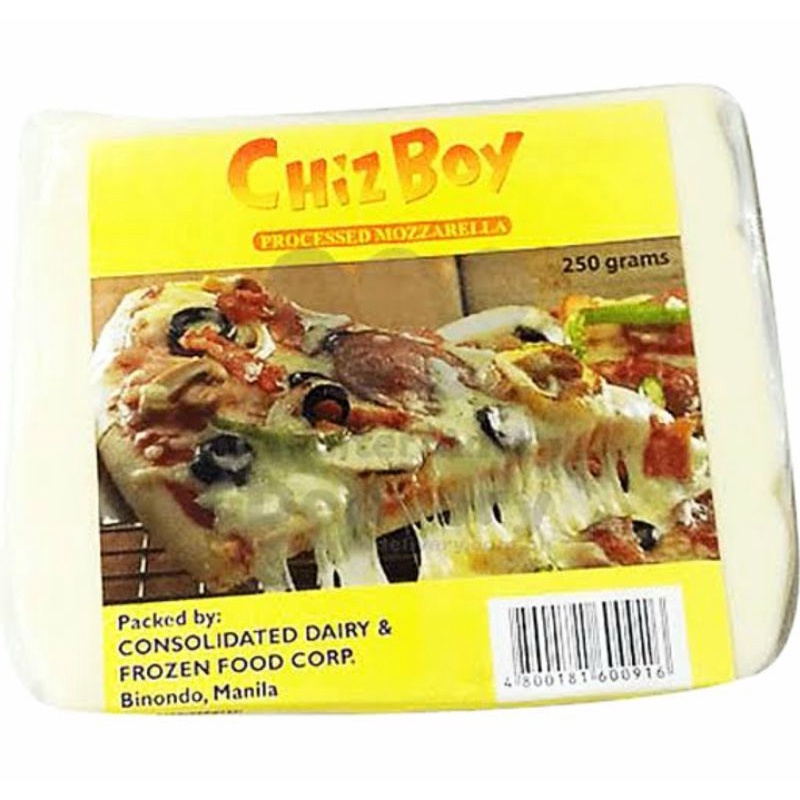 Chizboy Processed Cheese Cheddar Mozarella Block Grated Parmesan ...