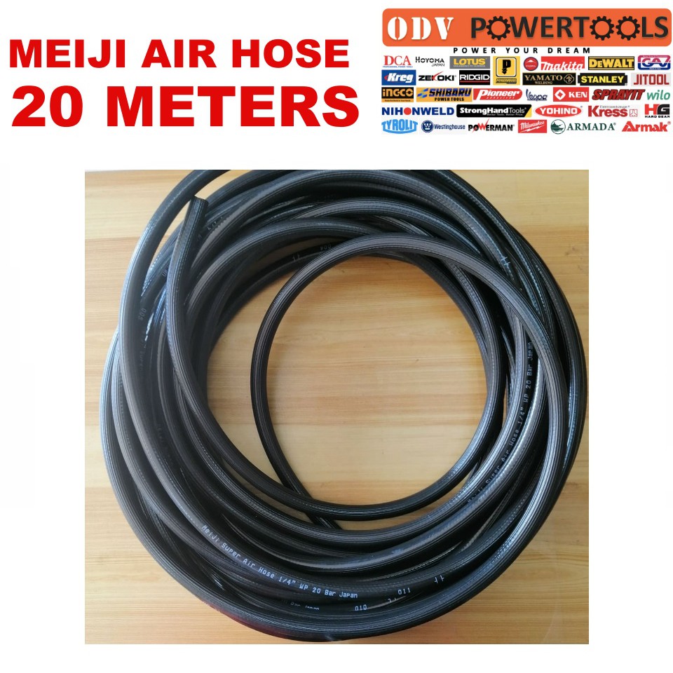 MEIJI Air Hose 20 meters 1Roll (Heavy Duty) ~ ODV | Shopee Philippines