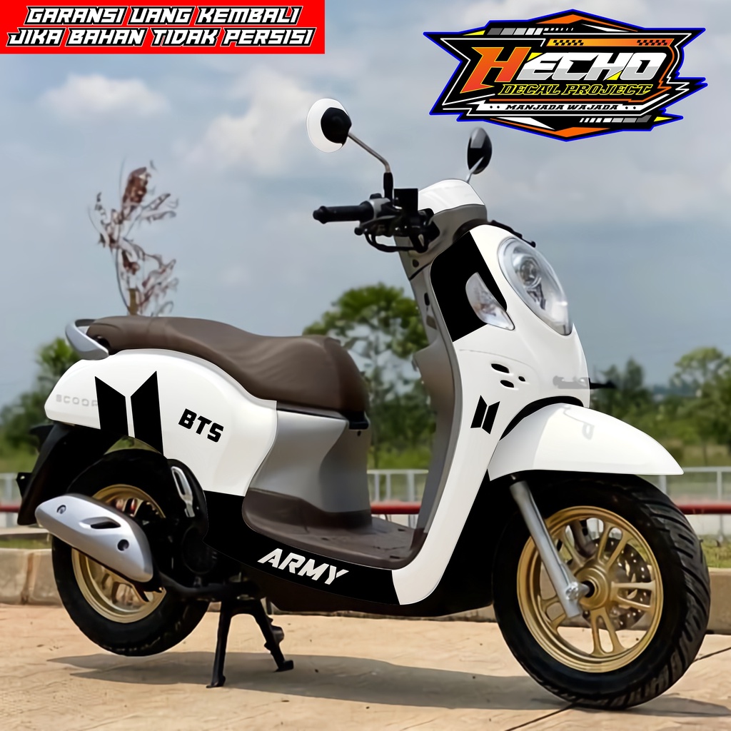 Decal SCOPY NEW 2021 FULL BODY, STICKER DEKAL 2021 2022 FULL Block ...