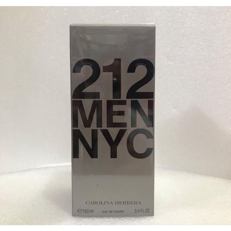 Original 212 Men Carolina Herrera EDT 100ml | Shopee Philippines