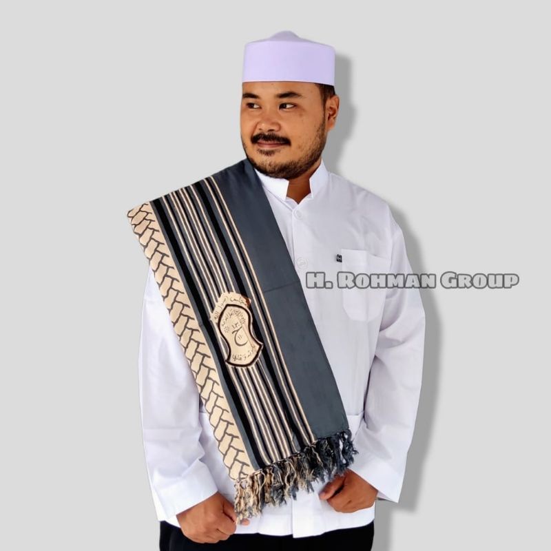 Santri Turban Motif Trompa Turban Habi Rida Yamani | Shopee Philippines