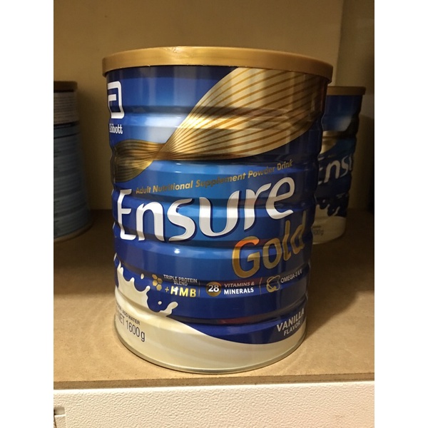 COD Authentic ENSURE GOLD VANILLA 1.6kg (2026 EXPIRY) | Shopee Philippines