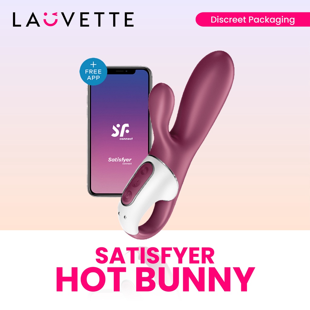 Satisfyer Hot Bunny - App Controlled Rabbit Vibrator | Shopee Philippines