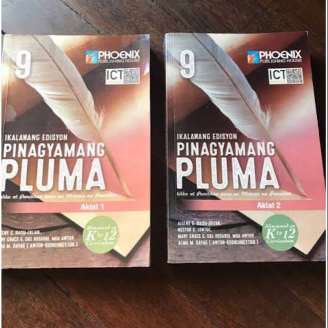 Pinagyamang Pluma 9 aklat 1 aklat 2 Ikalawang edisyon Brandnew | Shopee ...