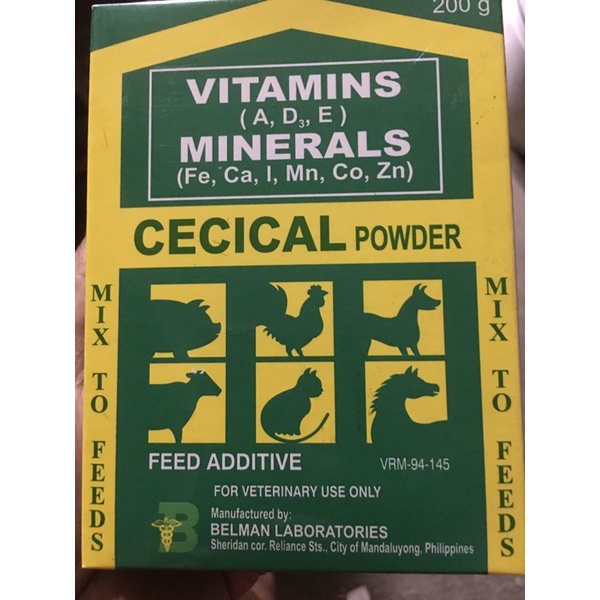CECICAL POWDER (vitamins & minerals for your pets) | Shopee Philippines
