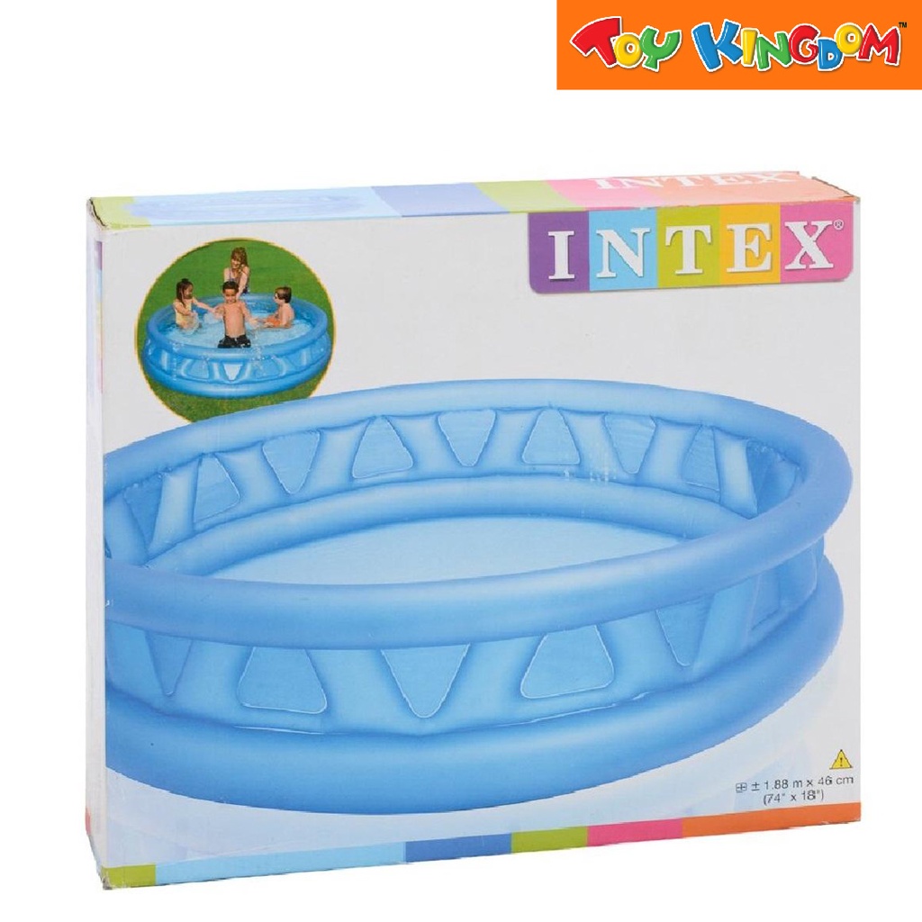 Intex 74in x 18in Soft Side Inflatable Pool | Shopee Philippines