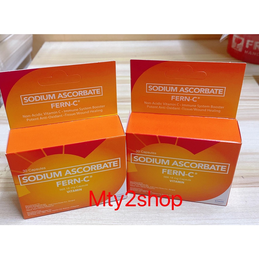 FERN C Vitamin C (Sodium Ascorbate) 30 capsules | Shopee Philippines