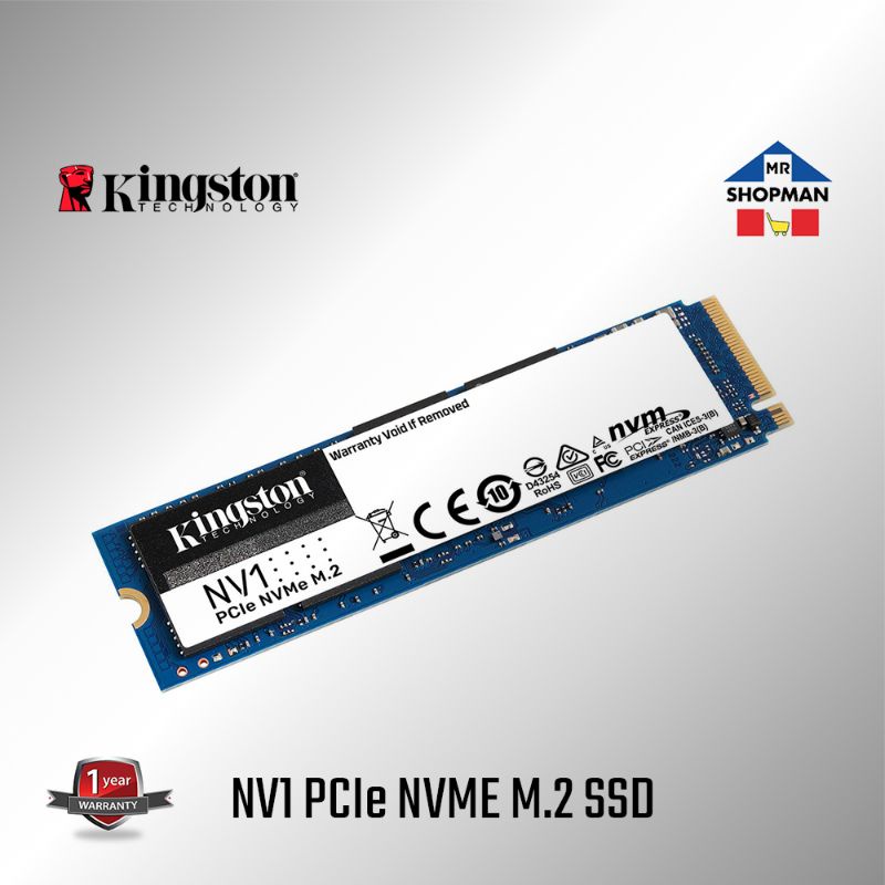 Kingston NV1 250Gb / 500Gb / 1Tb / 2Tb M2 Pcie 3.0 Nvme SSD M.2 Storage ...