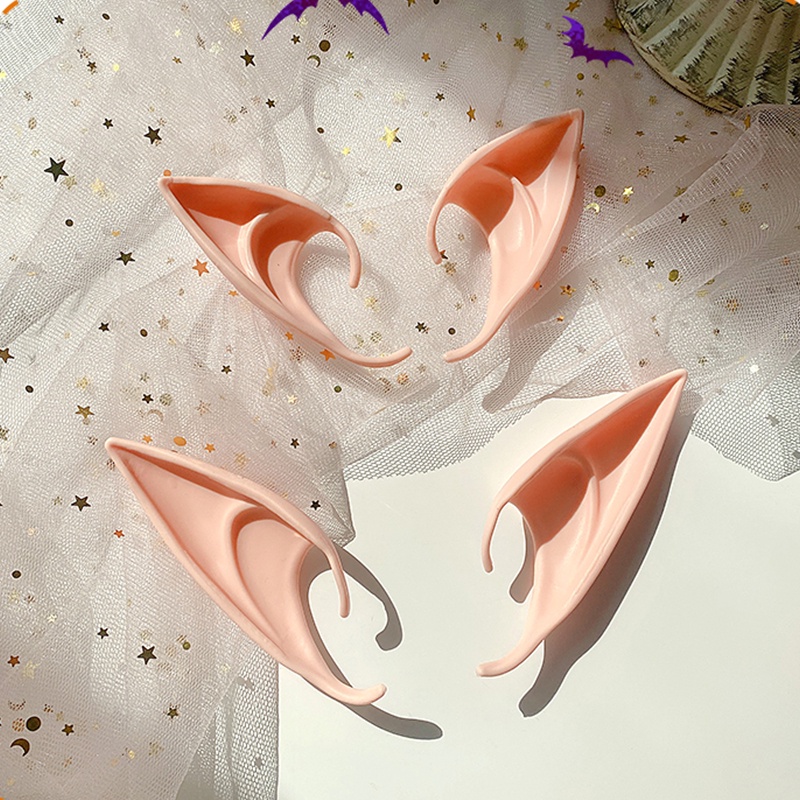 Party Decoration Latex Ears Fairy Cosplay Costume Accessories Angel ...