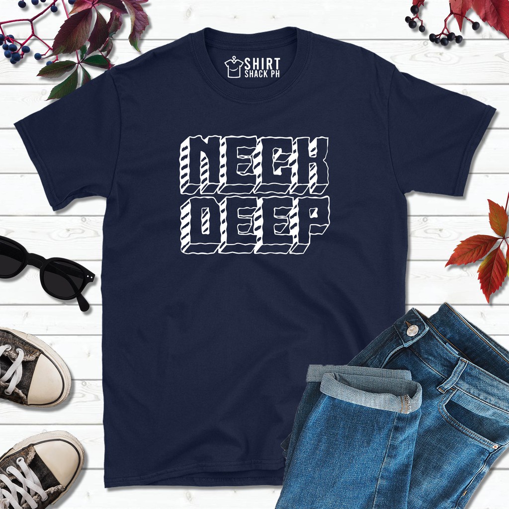 Neck Deep - Classic Logo Shirt | Shopee Philippines