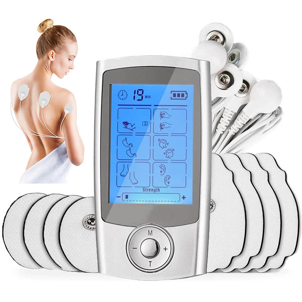 TENS Machine Muscle Stimulator Ems Massage for Pain Relief 16 Modes ...