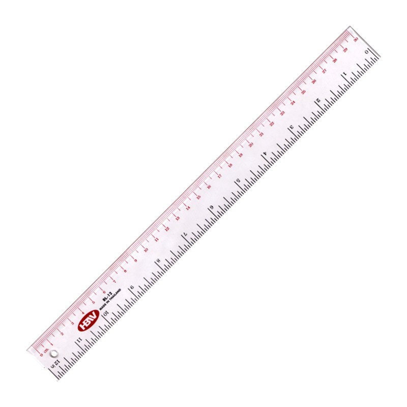 HBW Plastic Ruler Transparent | Shopee Philippines