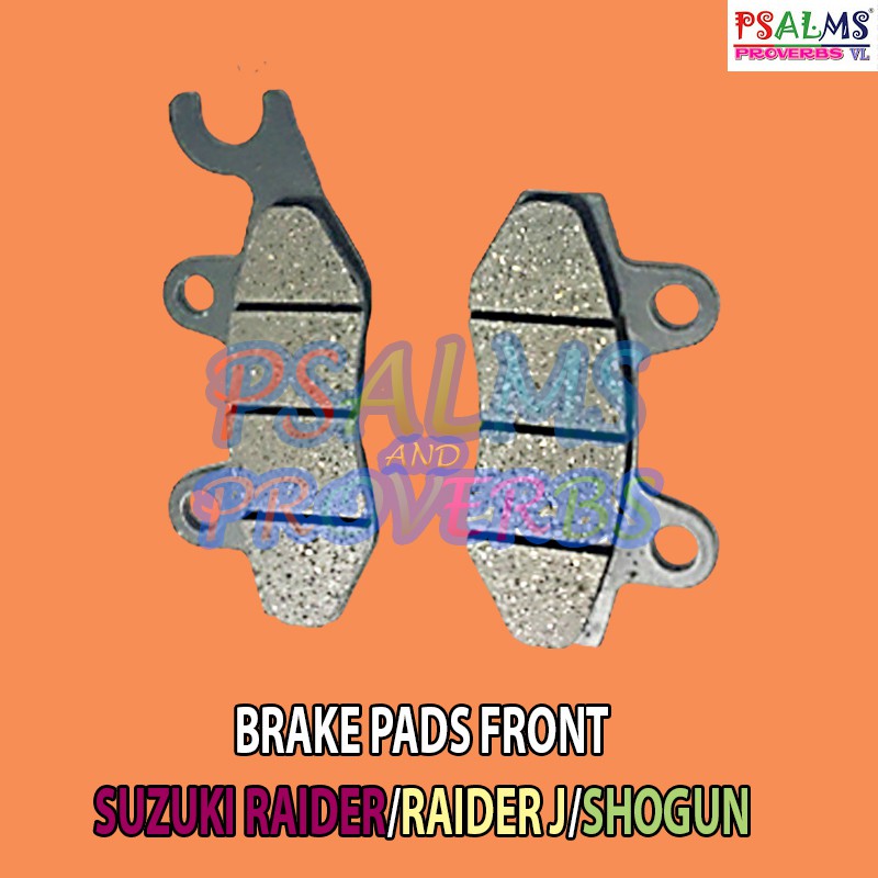 Brake pads front(Suzuki raider/Shogun/Raider-J) | Shopee Philippines