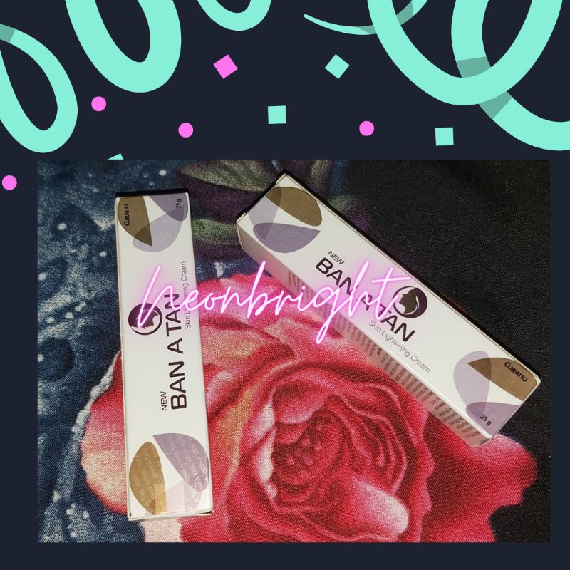 ban a tan ( lightening cream) 25g | Shopee Philippines