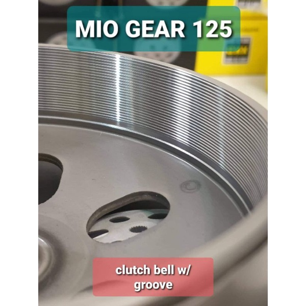 Mio Gear 125, Mio i 125 clutch bell w/groove Re-Groove | Shopee Philippines